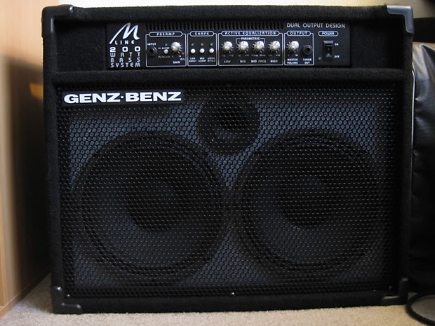 Genz Benz Genz Benz M-line 200 2 x 10 combo 2000s Black | Reverb