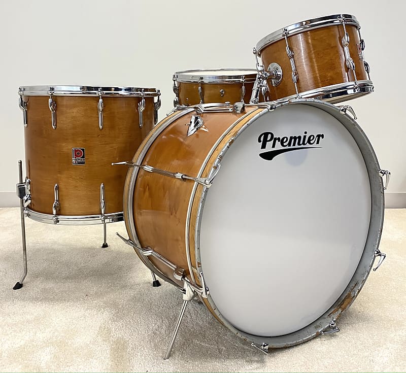 Premier 22/12/16/5x14" 60's Drum Set - Refinished | Reverb Canada