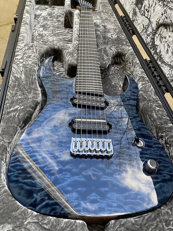 Bernie Rico Jr. 727 Hesperian Slant Top Trans Blue Quilted | Reverb