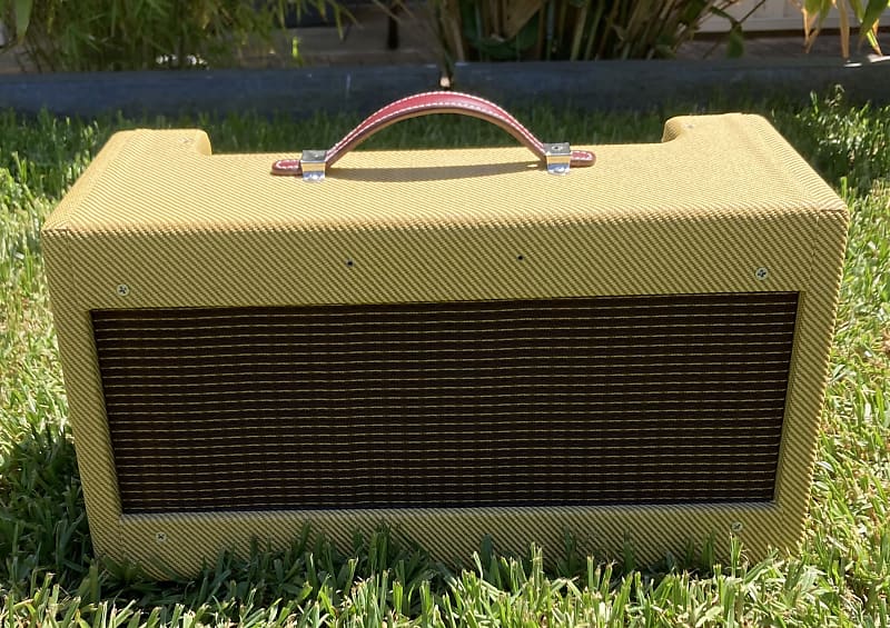 Custom Amp Head Cabinet (Tweed) - Tweed | Reverb Australia