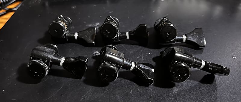 Hipshot Open Back Tuning Heads - Black | Reverb