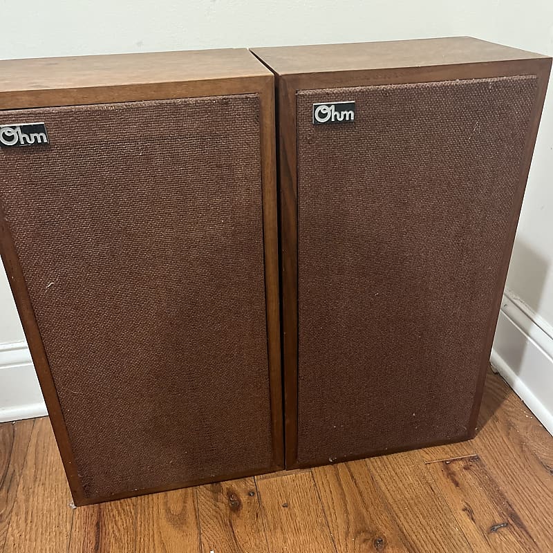 Ohm Model E Speakers (Pair) - Tested & Working Great (READ | Reverb