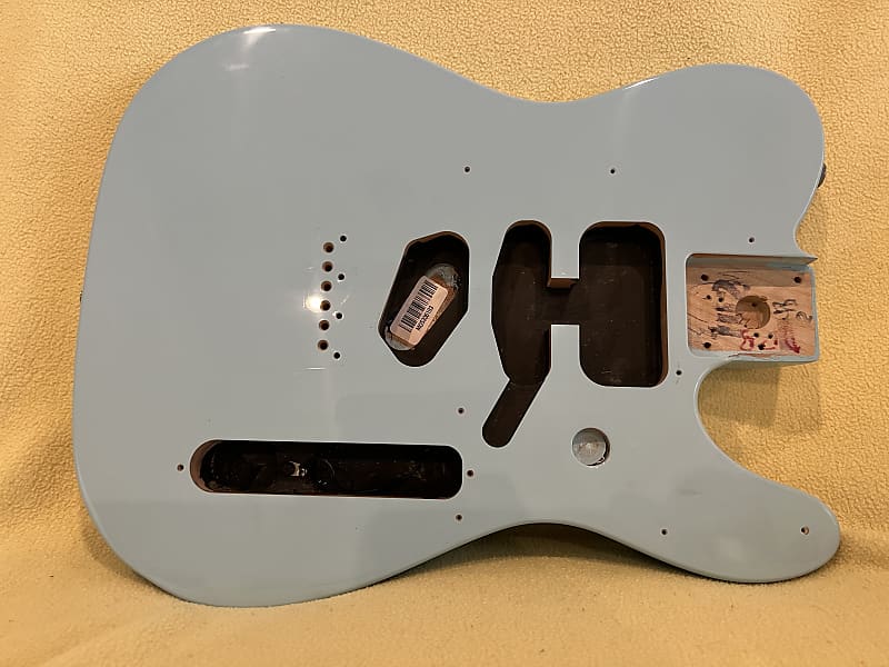 Fender Telecaster Deluxe Body - Daphne Blue | Reverb
