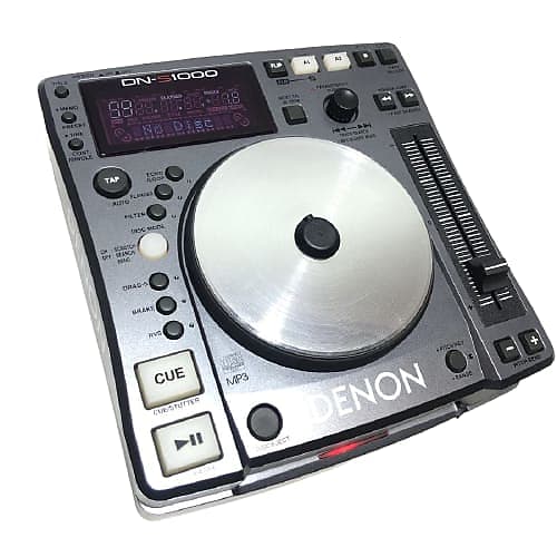 Denon DJ DN-S1000 Compact Portable DJ CD/MP3 Player w/ | Reverb
