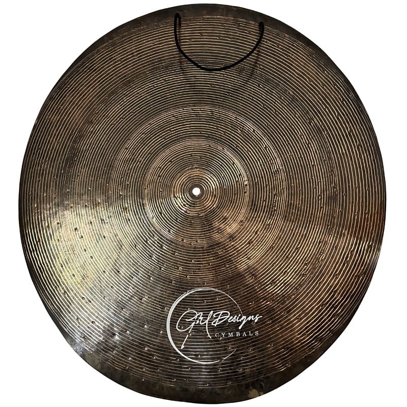 24" GM Designs Suspended Cymbal - Beautiful, Deep, Dark | Reverb