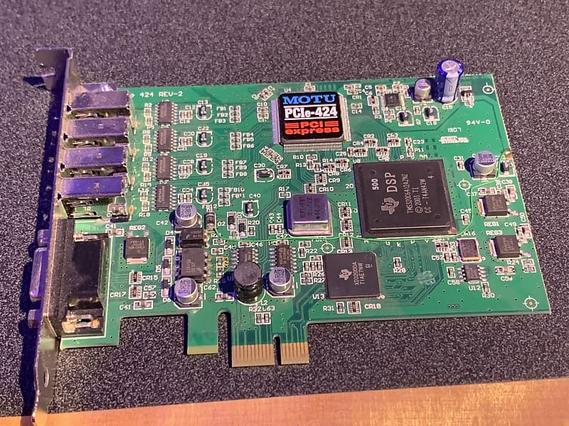 MOTU PCI-424 Express Card | Reverb