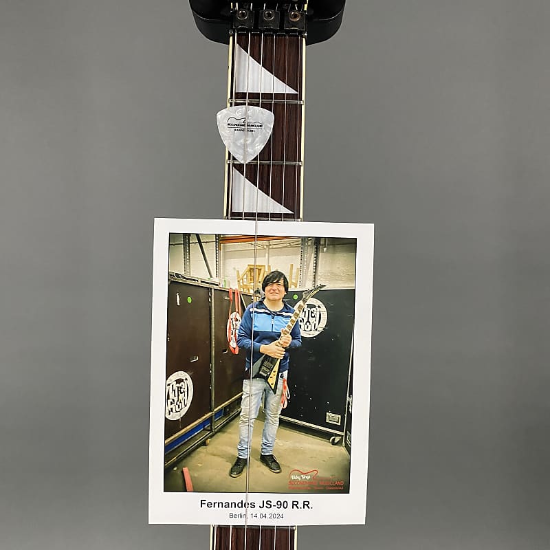 Fernandes 1986 JS-100 RR black EX - ROD incl. Flightcase | Reverb