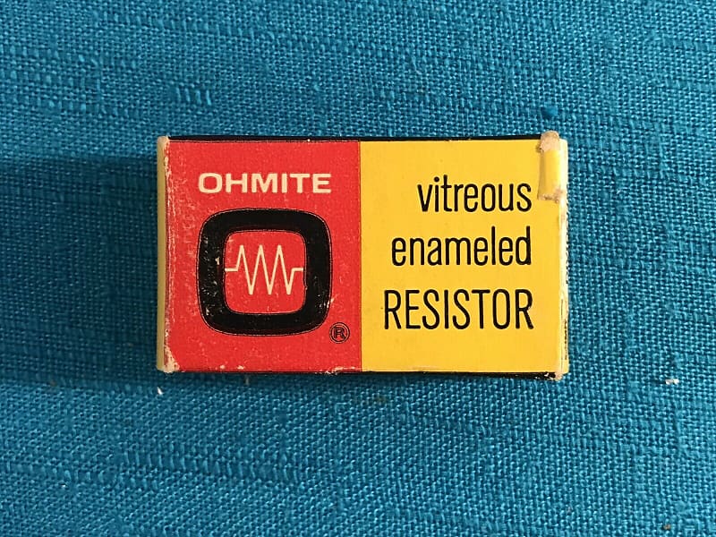 Vintage Ohmite 0874 25 Watt 800 Ohm Resistor New / Old | Reverb UK