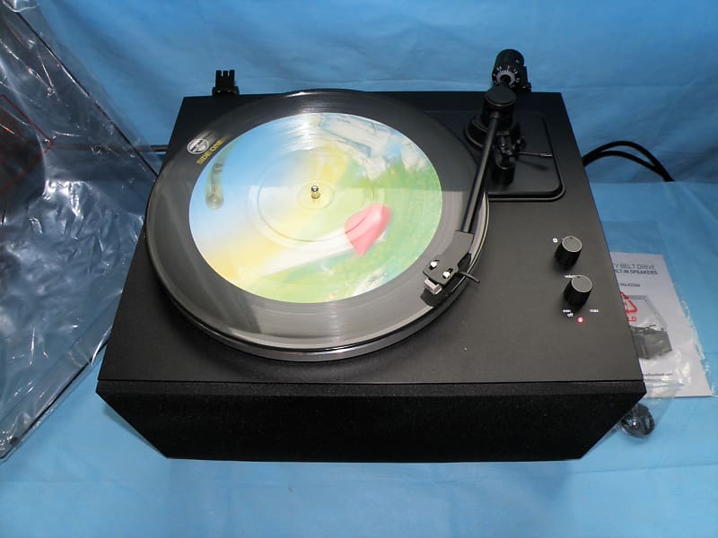 RetroLife Hi Fidelity record player turntable w built in | Reverb