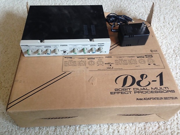 Fostex DE-1 Dual Effects Unit | Reverb
