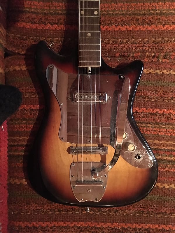 Japanese Surf Guitar 60’s Sunburst/Chrome | Reverb Australia