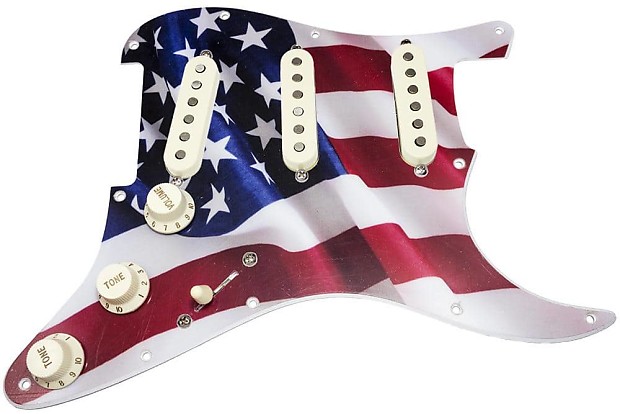 HDCustom Loaded Strat Pickguard, Fender Deluxe Drive | Reverb UK