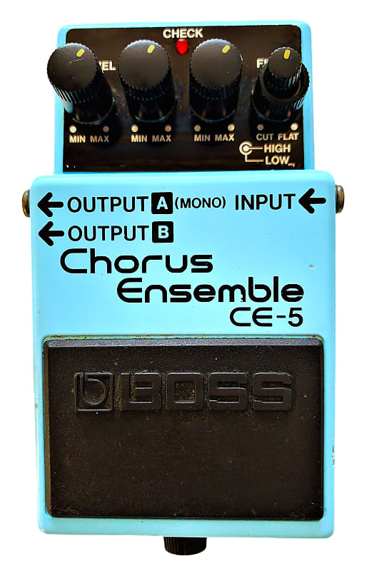 Boss CE-5 Chorus Ensemble Box and Manual Classic Chorus Sound | Reverb