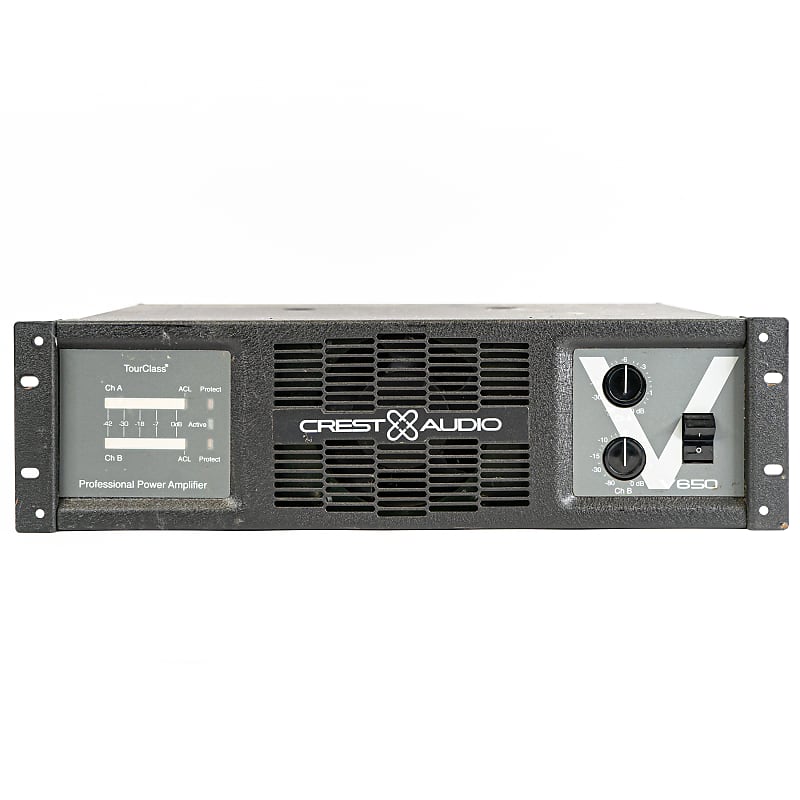Crest Audio V650 Tour Class 2-Channel Power | Reverb Australia