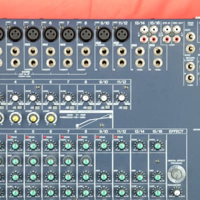 Used Yamaha MG166CX 16 Channel Mixer, Adapter | Reverb