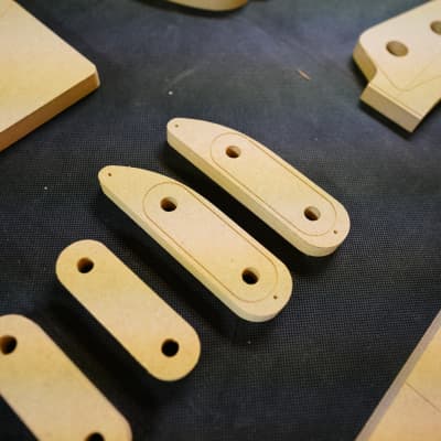 Guitar Templates ~ 51 P-Bass ~ 1/2" MDF ~ CNC Router Set w/ | Reverb