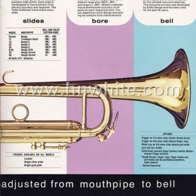 Benge 3X+ MLP - Original Benge Case in Excellent Condition - | Reverb