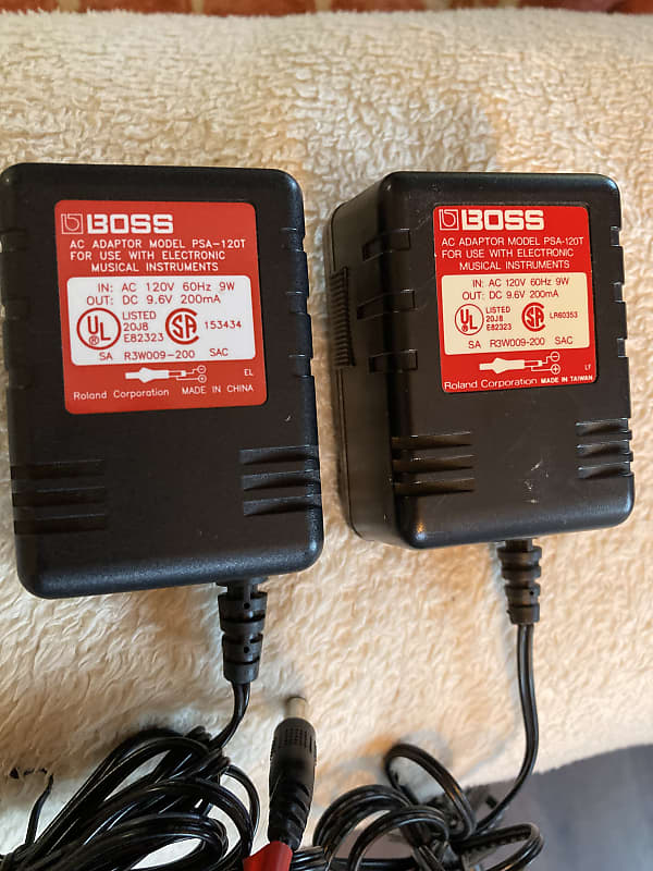 2 -Boss PSA-120T Adaptors | Reverb