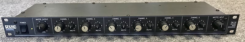 Rane SM26 Line Level Splitter Mixer 6 Ch | Reverb