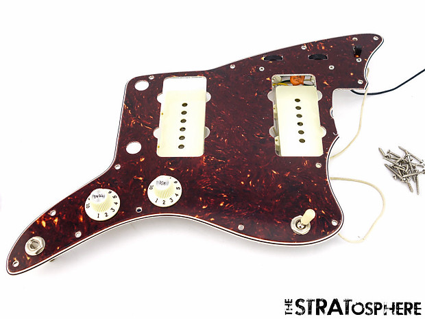 USA Fender 65 RI Jazzmaster LOADED PICKGUARD Prewired | Reverb