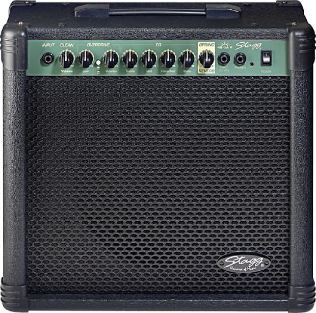 Stagg 40 GA R USA 40-Watt Guitar Amplifier with Spring Reverb | Reverb