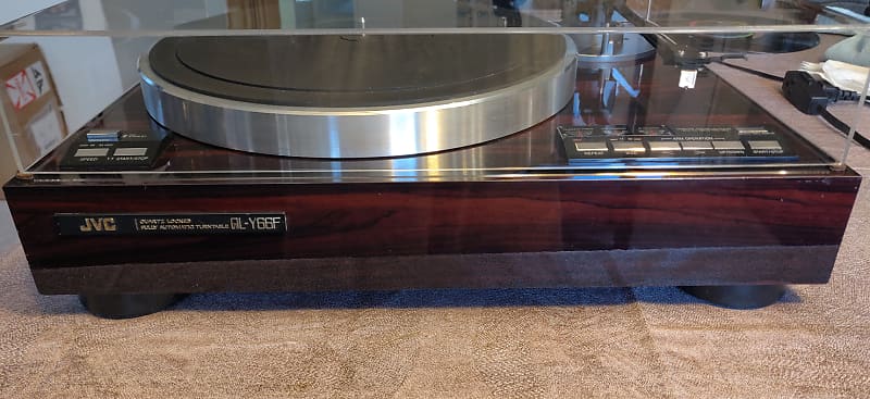 JVC QL-Y66F Turntable Rosewood | Reverb