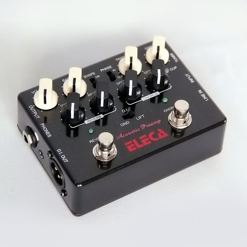 Eleca Acoustic preamp 3-Band EQ and DI box, Digital | Reverb Ireland