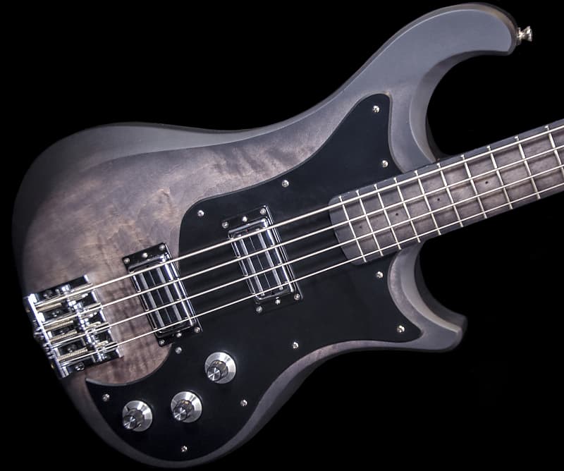 Dunable Thunderclapper Bass Guitar 2020 Transparent Charcoal | Reverb