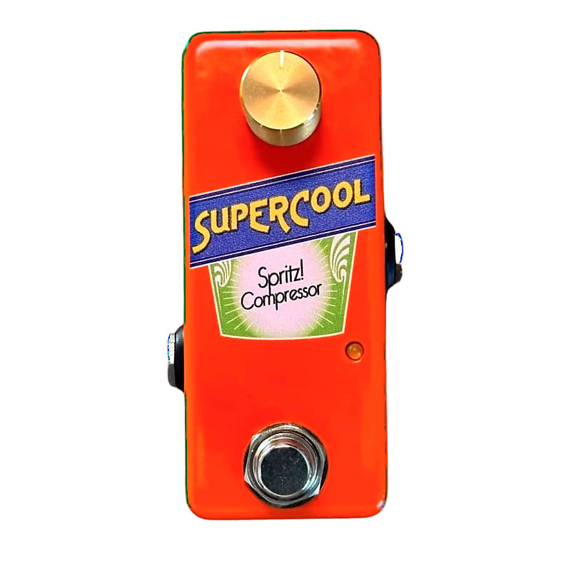 SuperCool Pedals Spritz! Compressor 2023 - Orange | Reverb