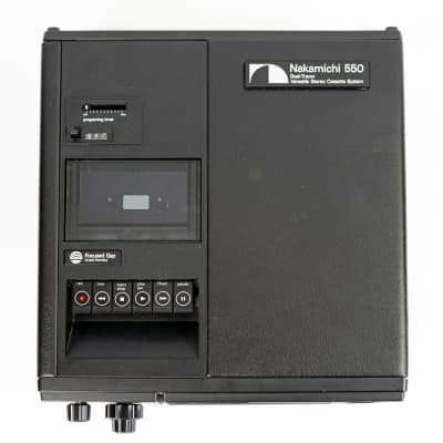 Nakamichi 550 Professional Tape Player Cassette Recorder with | Reverb