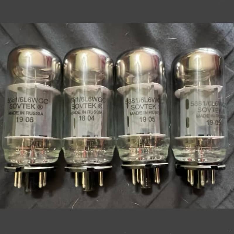 Quad Sovtek 5881/6L6WGC power tubes | Reverb