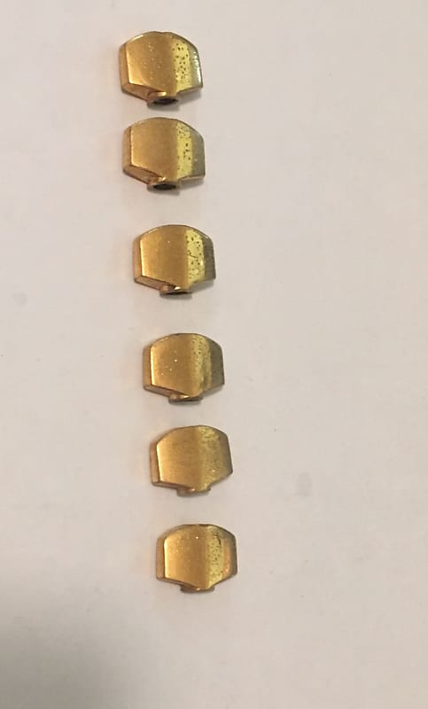 1980 Gibson Explorer E2 Gold Tuner Buttons Tuning Machines | Reverb