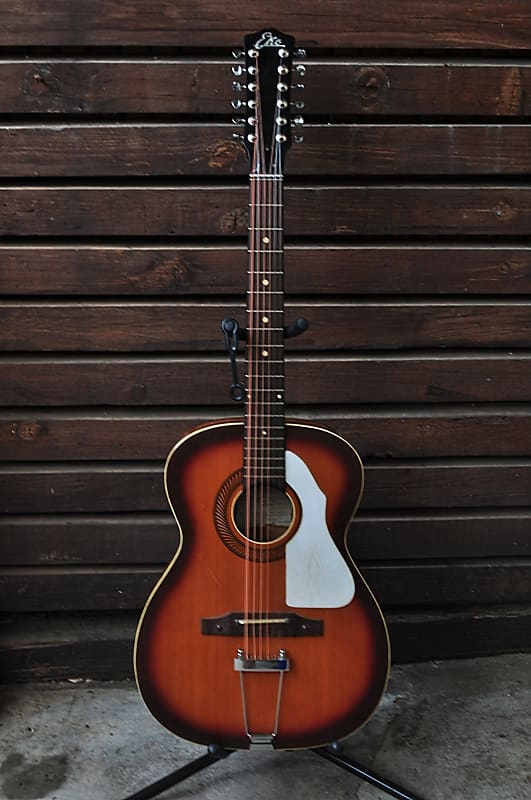 Very rare Eko Ranchero XII 1965 Sunburst | Reverb