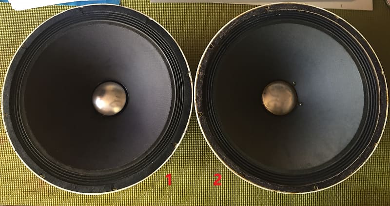 Pair of Altec Lansing BASS 421 Speakers – 15" 8 Ohms – | Reverb UK