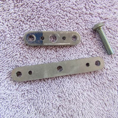Danelectro/ Silvertone Control Cavity Parts 1960's Aluminum | Reverb