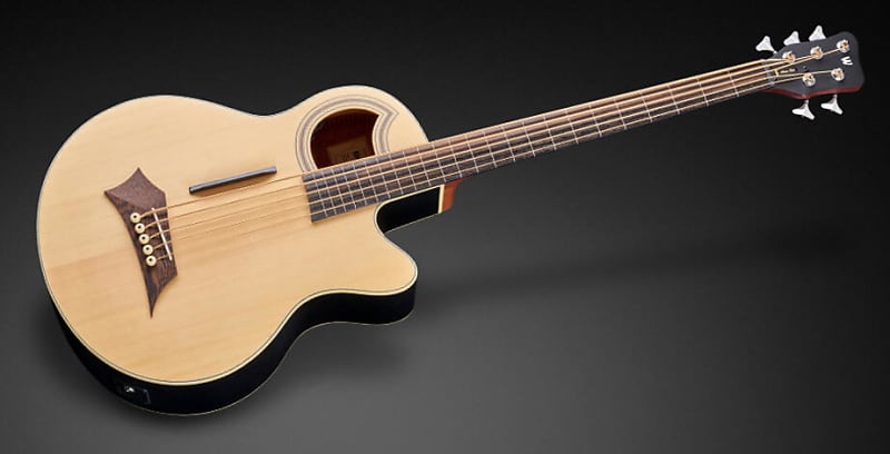 ROCKBASS Alien Standard, 5-String, Fretless with Lines - NTS | Reverb