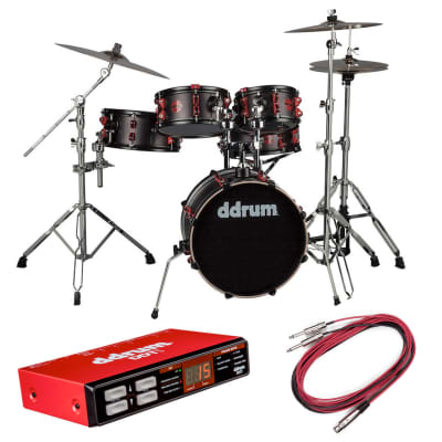 ddrum Hybrid Acoustic Electric BOP Kit with DDTI Module and | Reverb
