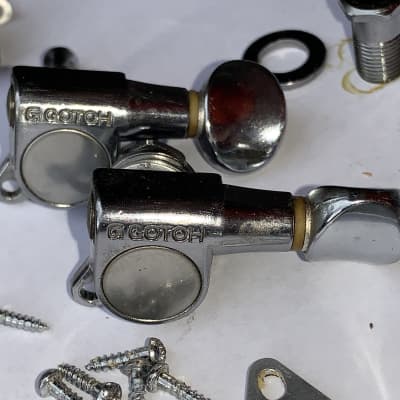 1980s Vintage G Gotoh Tuners Japan 3 on a Side | Reverb