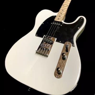 NEW WHITE TELE-STYLE TENOR 4 STRING ELECTRIC GUITAR | Reverb