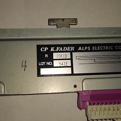 Alps"DMX R100 Faders"Lot"2 CP K Motorized Faders ? Silver | Reverb
