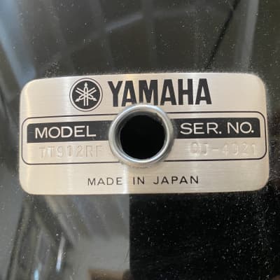 Yamaha Recording Custom Drums 4-piece 1988 White, Black | Reverb