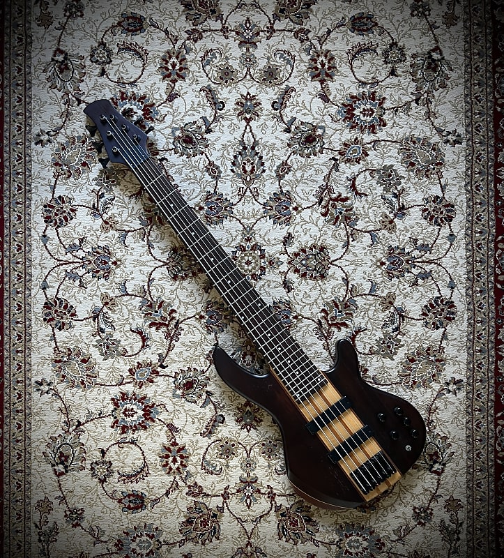 custom made 6 string neckthrough Bass Guitar | Reverb
