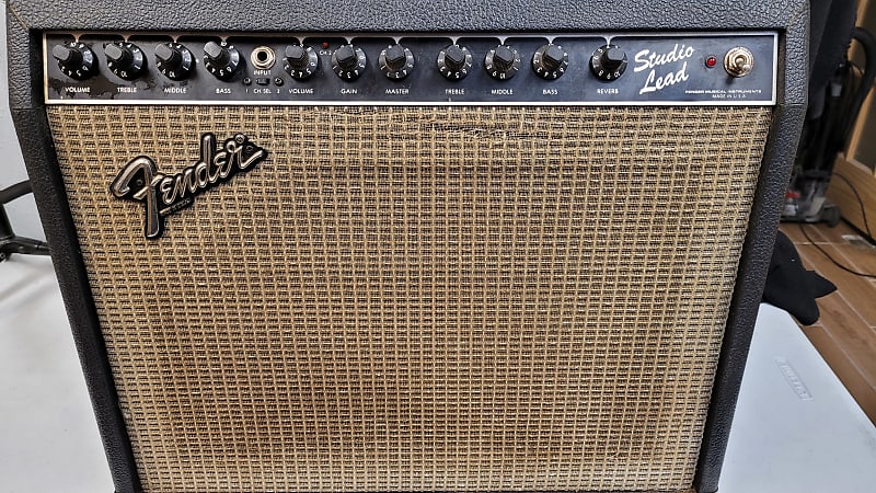 Fender 1983 Studio Lead guitar amp | Reverb