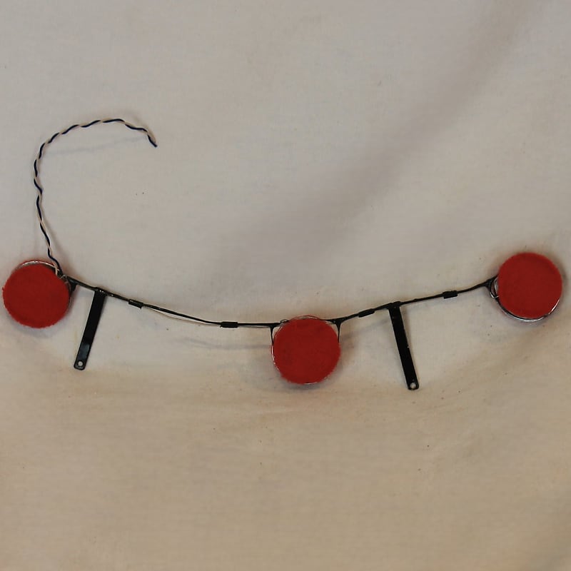 Vintage Microphone Bendy Bar - Italian Three Silver Dollar | Reverb