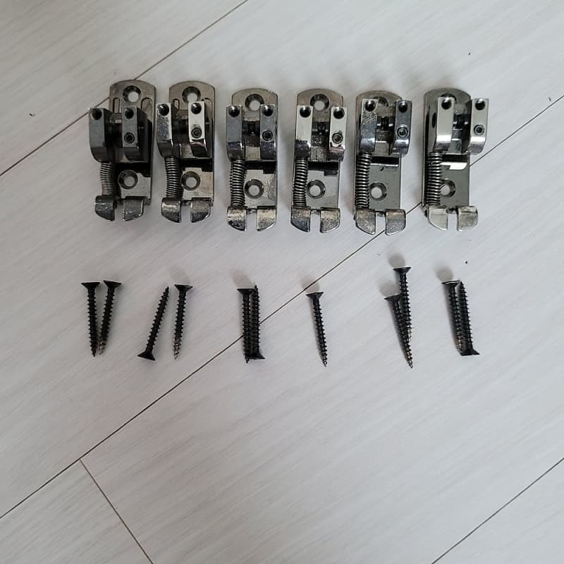 Dingwall / Hipshot Monorail Bridge 6 String 2020 - Chrome | Reverb