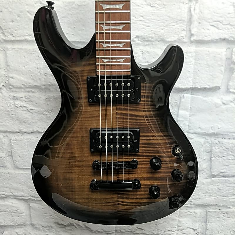 Dean Icon X Flame Top Charcoal Burst | Reverb