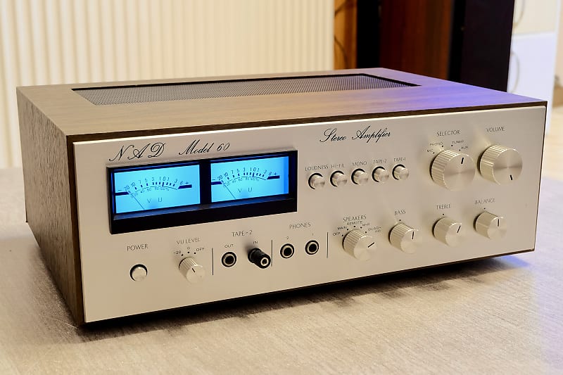 NAD Model 60 1978- Metal bois | Reverb