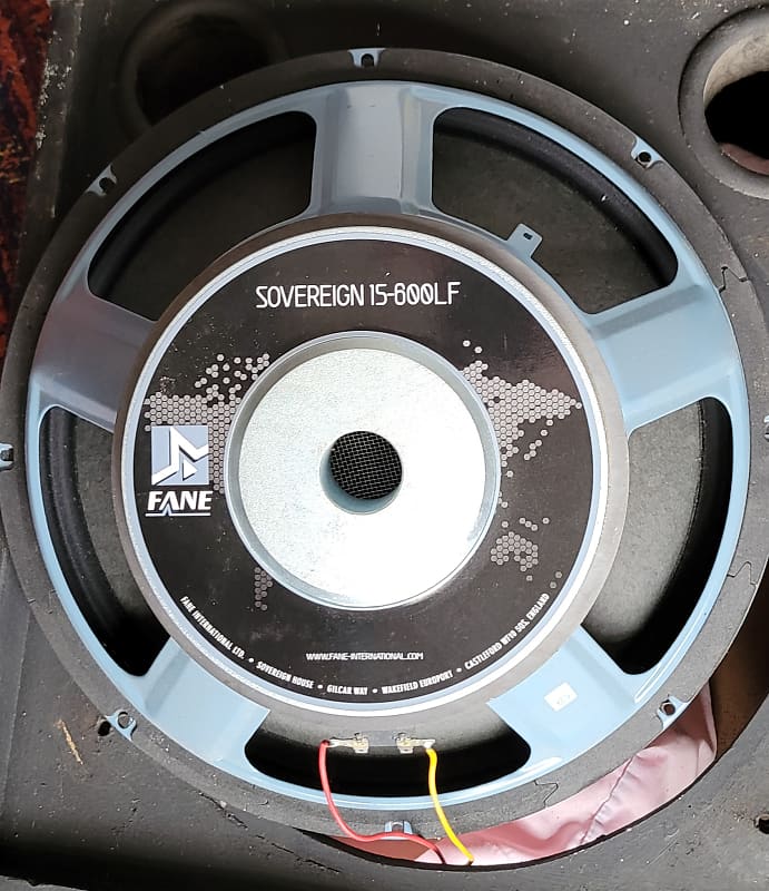 Fane Sovereign 15 600 LF Bass Speaker PA Guitar Sound | Reverb UK