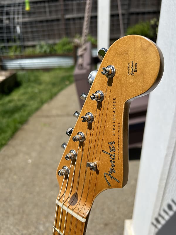 Musikraft Stratocaster Neck - Aged nitro lacquer | Reverb