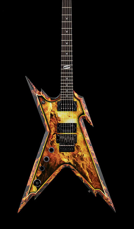 Dean Dime Razorback ML Explosion LH #30480 w/ Factory | Reverb